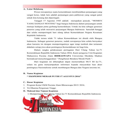 CONTOH PROPOSAL REUNI AKBAR SMA NEGERI 39 | PDF