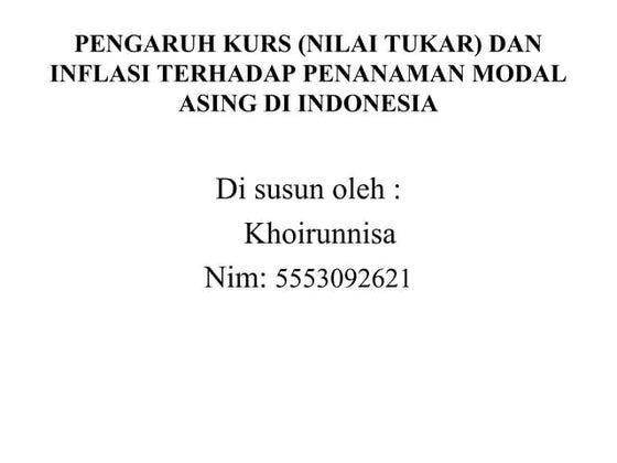 Contoh Slide Presentasi Proposal Penelitian yang Bagus | PPTX