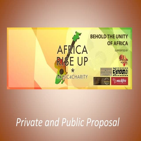 Africa Rise Up general Proposal | PDF