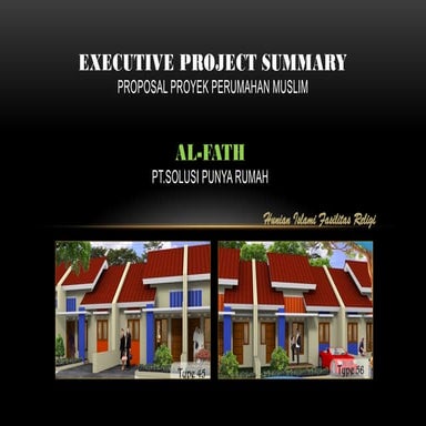 Proposal untuk bisnis perumahan dan developer Al-Fath.pptx
