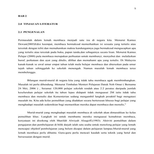 Proposal bab 2 | PDF