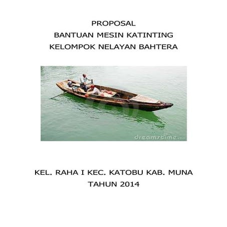 Proposal bantuan katinting | DOCX