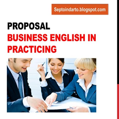 Proposal business english | PDF
