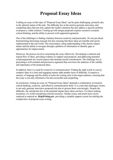 Topics For Proposal Essays.pdf