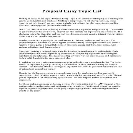 How To Write Proposal Essay.pdf