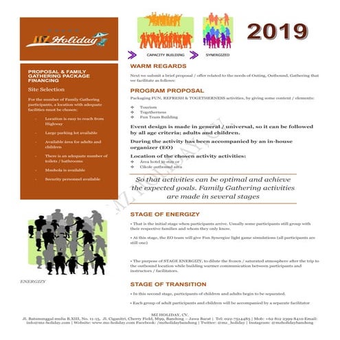 PROPOSAL & FAMILY GATHERING PACKAGE | PDF