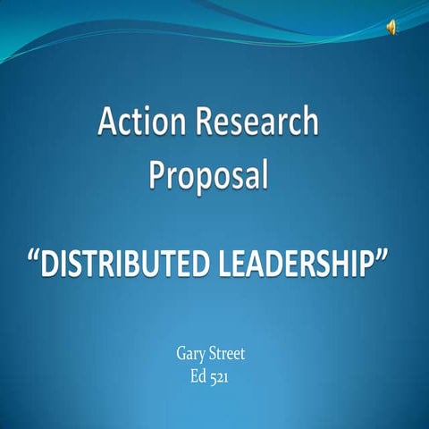 Action Research Proposal | PPT