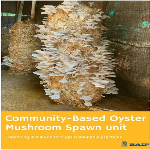 Proposal for community mushroom spawn unit | PDF
