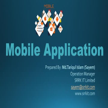 Proposal for mobile apps | PPT