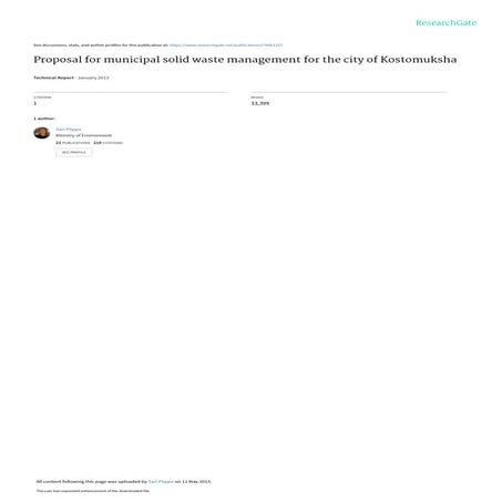 ProposalformunicipalsolidwastemanagementforthecityofKostomuksha.pdf