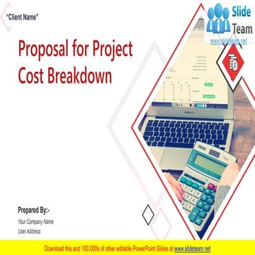 Proposal For Project Cost Breakdown PowerPoint Presentation Slides ...