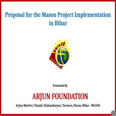 Proposal for the Mason Project Implementation in Bihar 060125.pptx