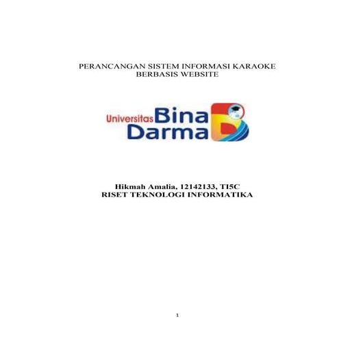Proposal dzone karaoke 7 | PDF