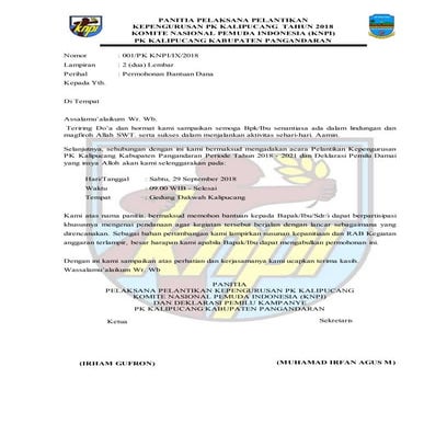 Proposal knpi | DOCX