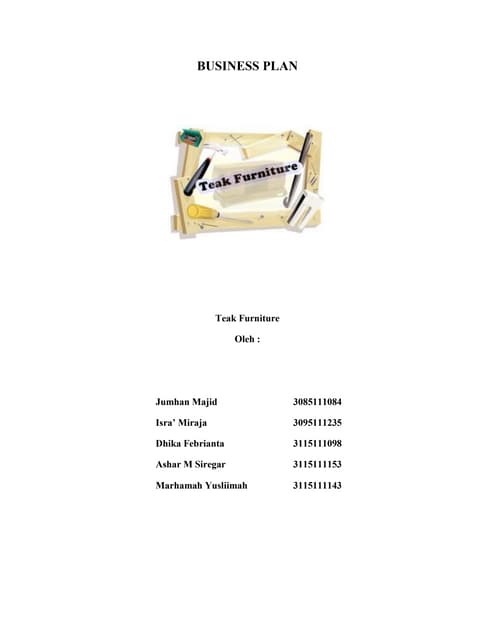 Proposal Kewirausahaan | PDF