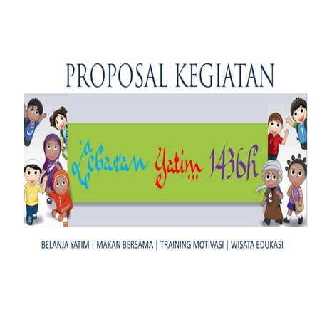 Proposal Lebaran Yatim | PDF