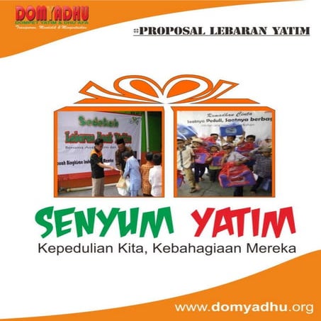 Proposal Lebaran Yatim YAYASAN DOMYADHU | DOCX