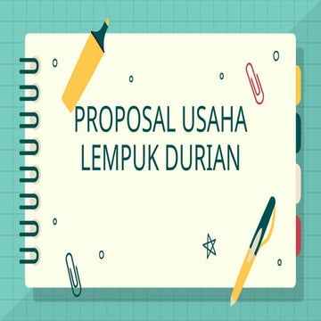 PROPOSAL USAHA LEMPUK DURIAN.pptx