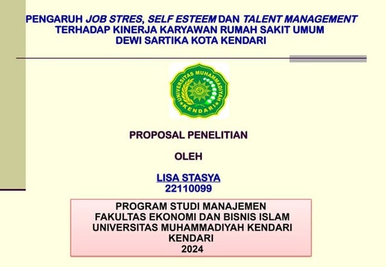 PPT Sempro adalah singkatan dari presentasi PowerPoint yang digunakan dalam seminar proposal. | PPTX
