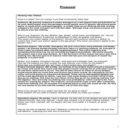 Proposal (lvl 3 fmp) | PDF