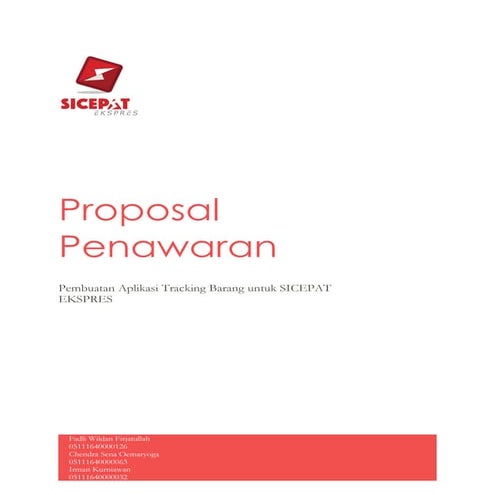 Tugas MPPL - Proposal Penawaran | PDF