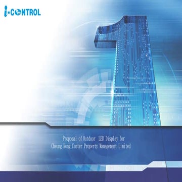 Proposal of outdoor led display | PDF