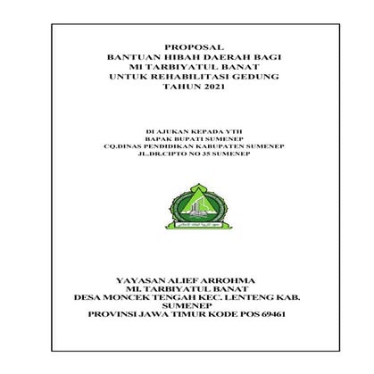 Proposal rehab sekolah (acc) | DOCX