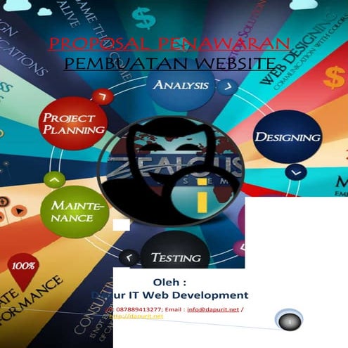 proposal pembuatan website p petrindo jaya abadi selalu | PDF