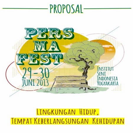 Proposal Persma Fest 2013 | PDF