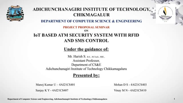 Atm simulation mini project using Python programming language | DOCX