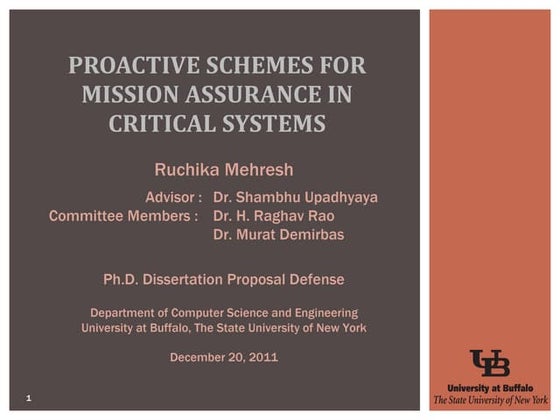 Proposal defence format | PPTX | Technology & Computing