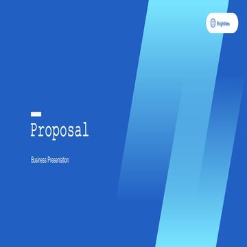 Proposal presentation 2 | PPTX