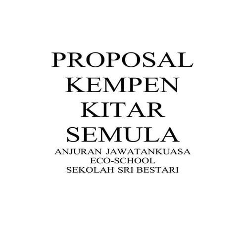 PROPOSAL program Kitar Semula.docx