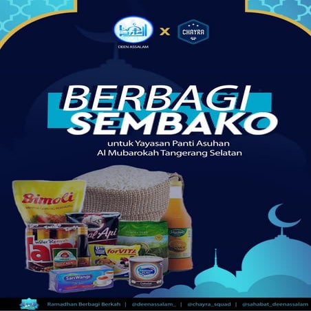 DONASI | Proposal Berbagi Sembako - DAS & Chayra 2020 | PDF