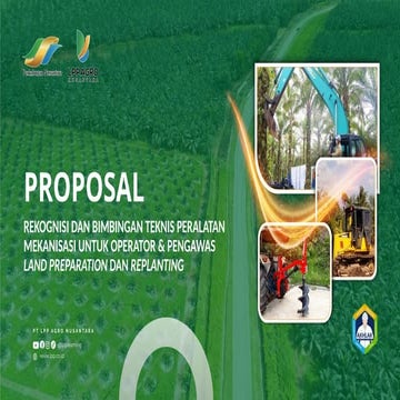 Proposal Rekognisi Operator LP & Replanting Kelapa Sawit.pptx
