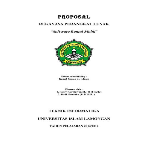Proposal rizky | DOC