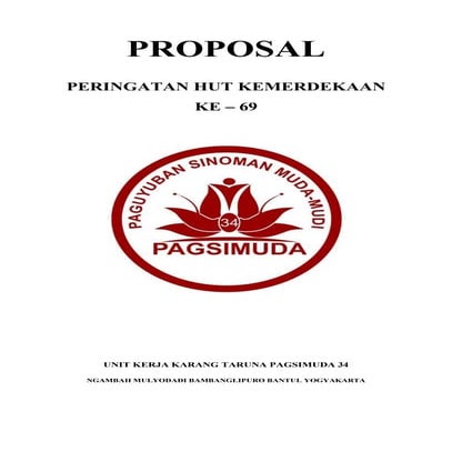 Proposal semarak hut ri revisi | PDF