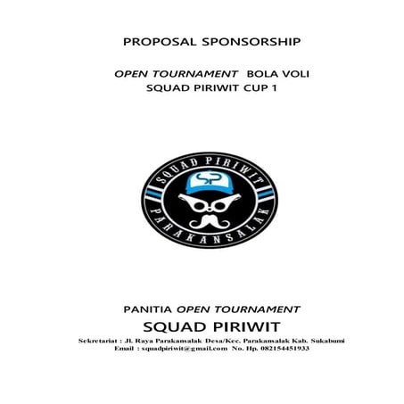 Proposal sponsorship | DOCX