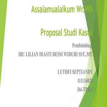 Proposal studi kasus | PPTX