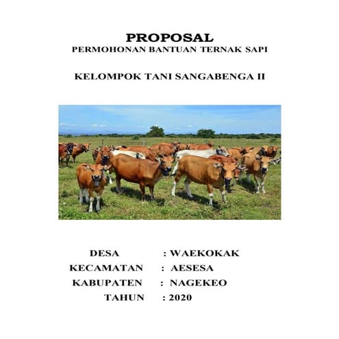 Proposal ayam | DOCX