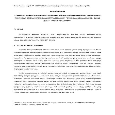 Proposal tesis | PDF