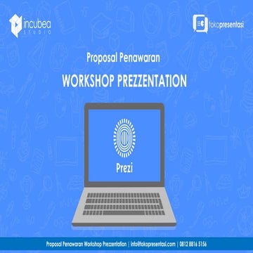 [Tokopresentasi.com] Proposal training prezi prezzentation | PPT
