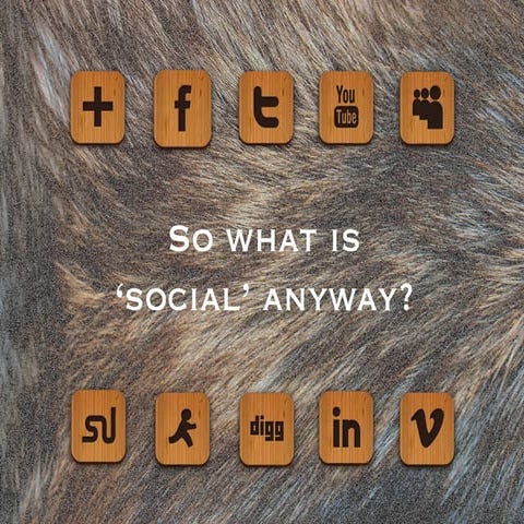 What is 'social'? | PDF | Social Networking | Internet