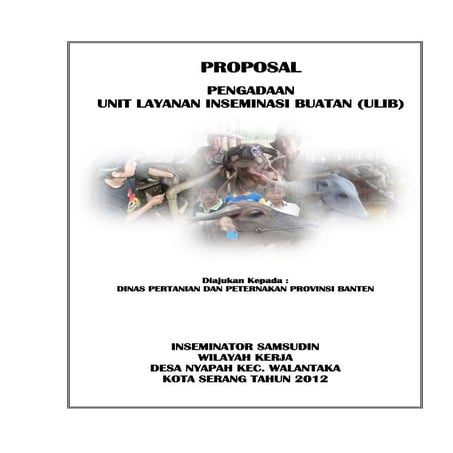 Proposal ulib alam makmur ulib | PDF