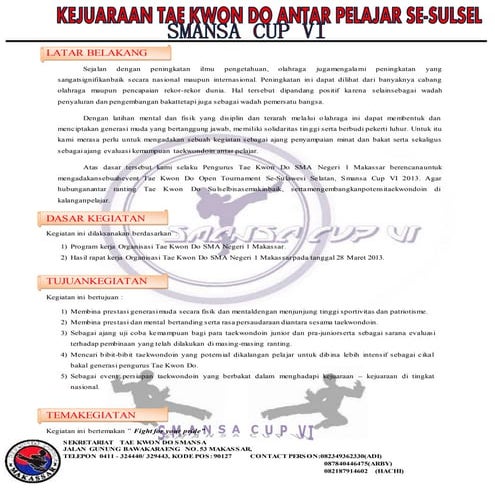 Proposal undangan | DOCX