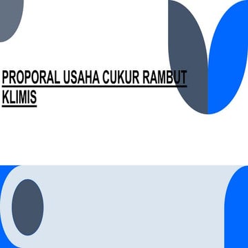 Proposal usaha cukur rambut klimis.pptx