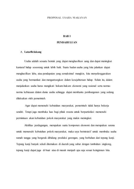 Contoh Power Point Presentasi PKL | PPT