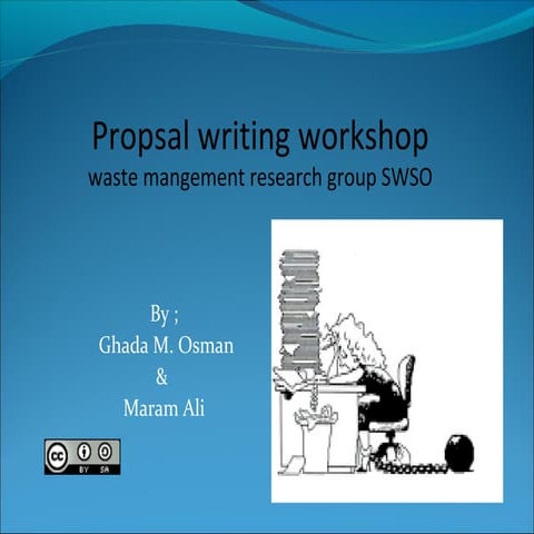 Proposal writing workshop | PPT | Business and Finance