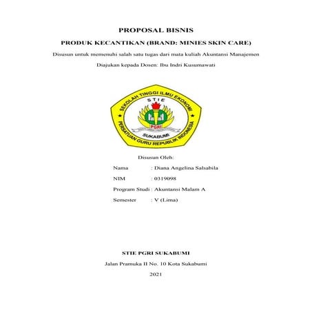 Upload a presentation to download contoh proposa skincare .docx