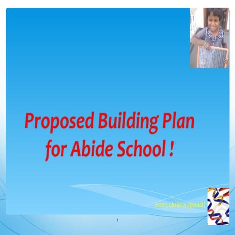 Proposed building plan | PPT